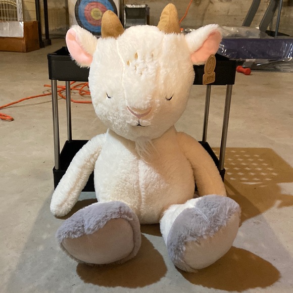 Toys | Bnwt Wise Sleepy Goat So Soft Snuggly 16 While Sitting Perfect ...